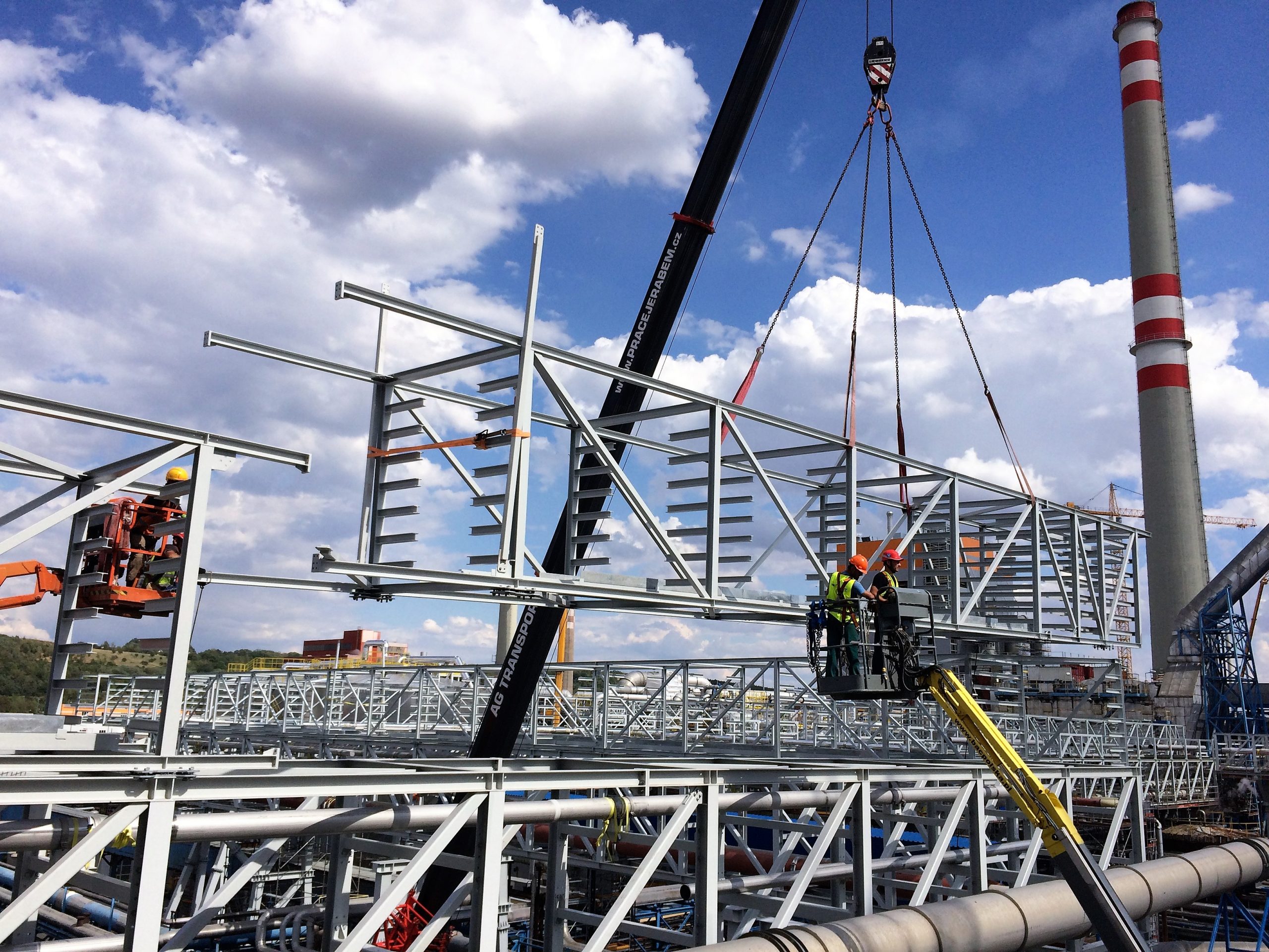 Project EcoFlex - Pipe bridges, Mondi - Ingsteel
